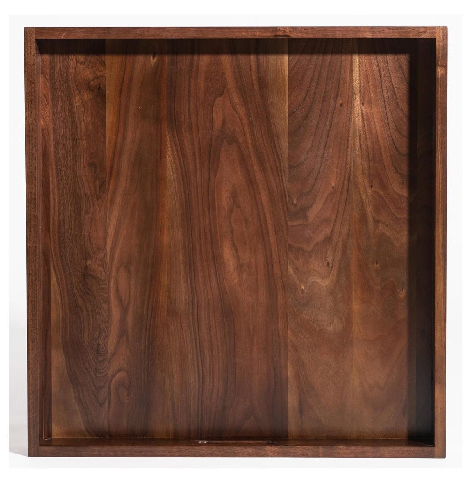 22 x 22 inches Large Square Ottoman Table Tray Wooden Solid Serving ...