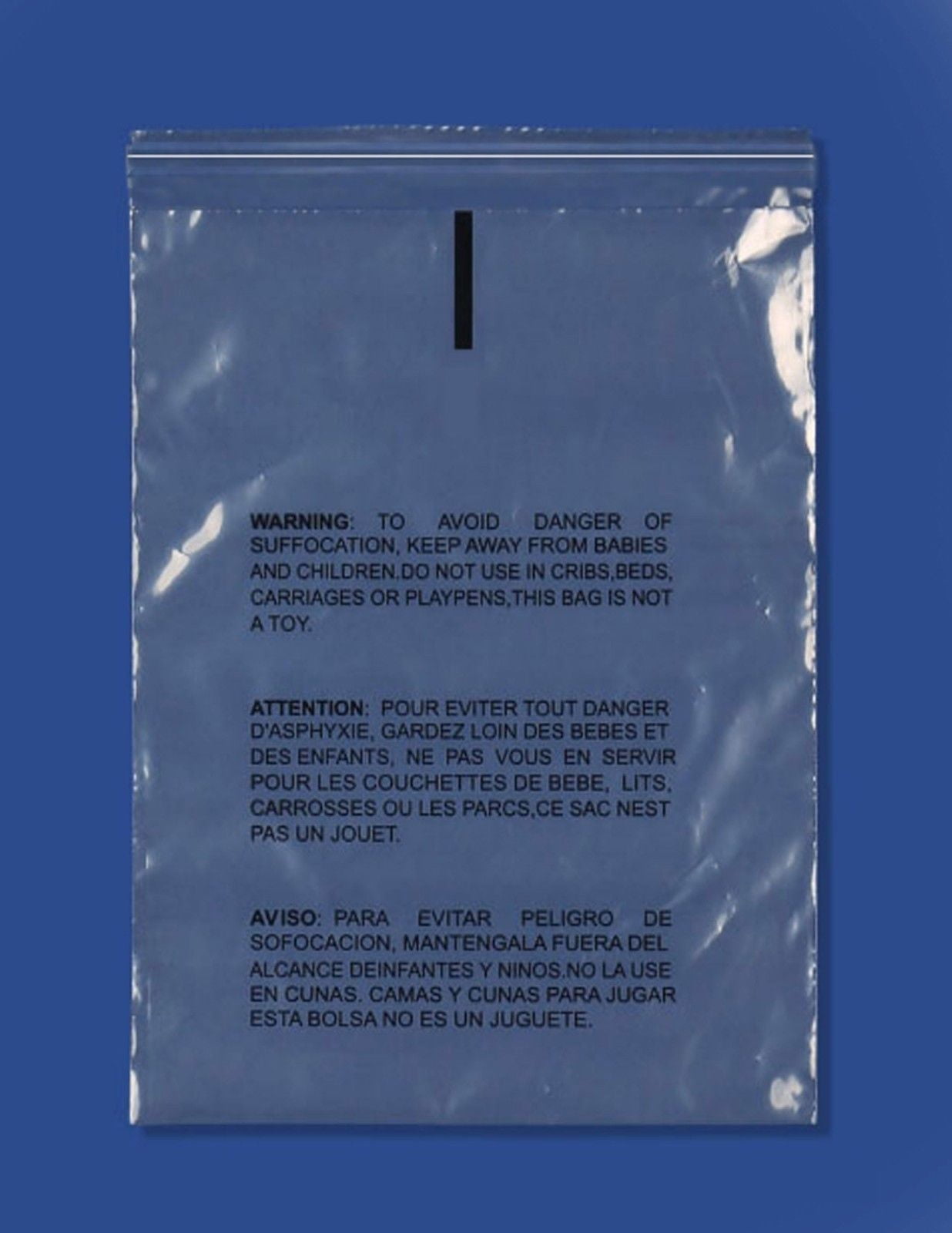 22" x 24" Self Adhesive Clear Resealable Packaging Poly Bags, 1.5 Mil ...