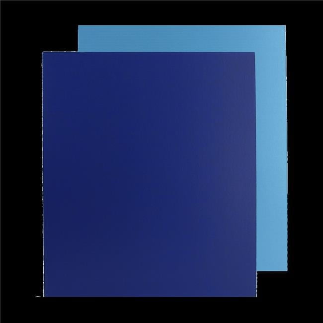 22 x 28 Blue/Sky Blue Two Sided Project Sheet Bulk Pack of 25 - Walmart.com
