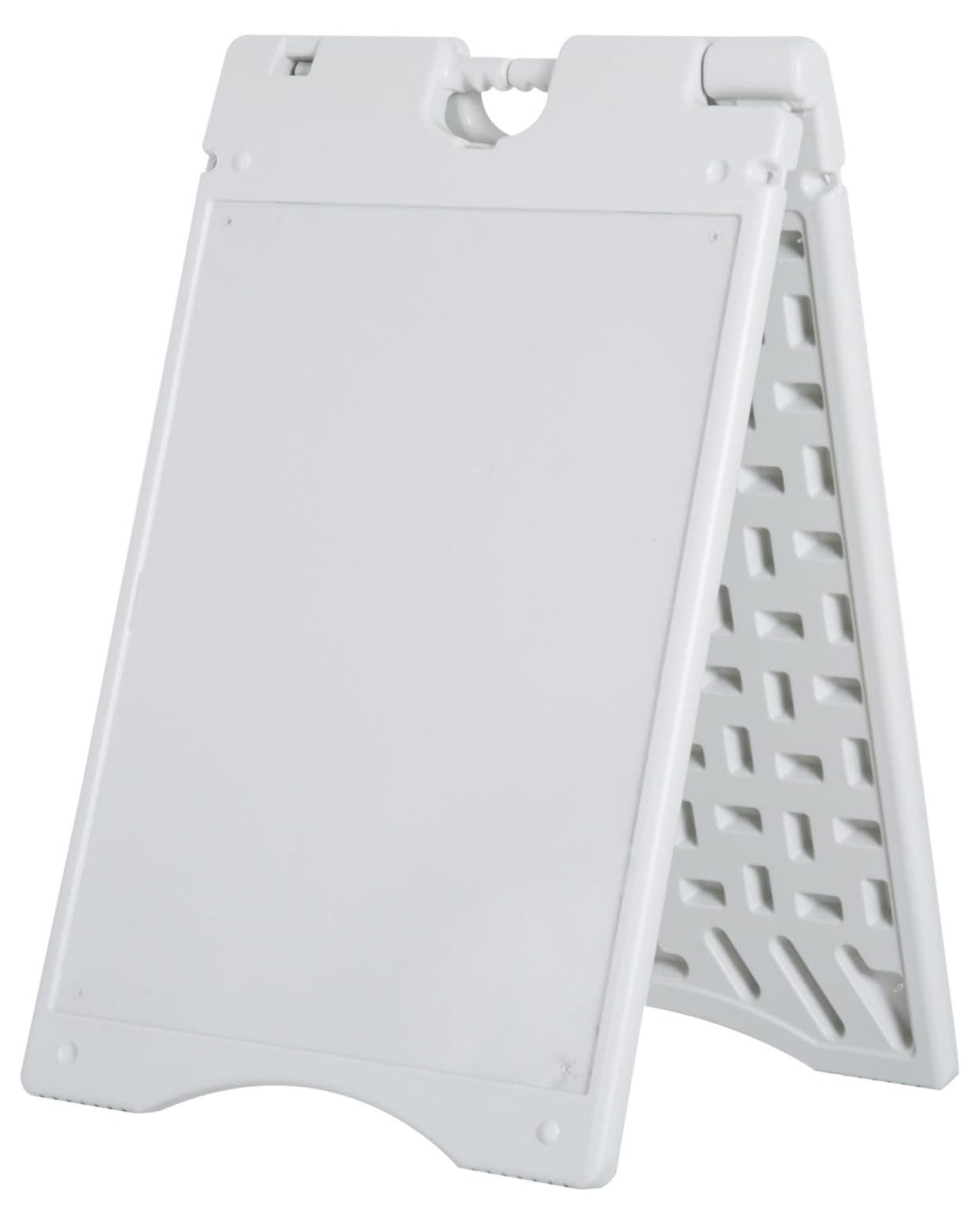 22” x 28" Plastic Folding A-Frame Sandwich Board Sidewalk Sign with ...