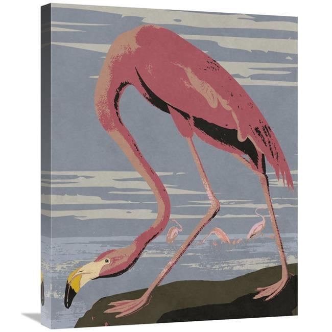22 x 28 in. Audubon Decor - American Flamingo Art Print - BG.Studio ...