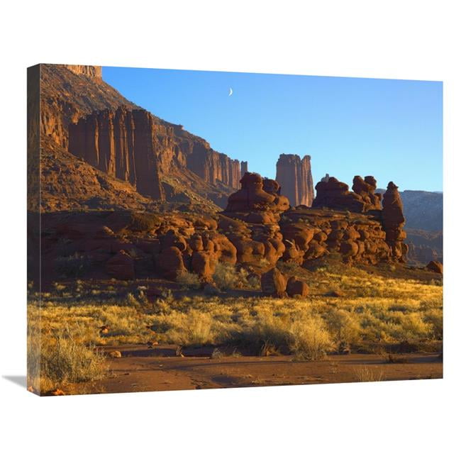 22 x 28 in. Fisher Towers at Professor Valley, Utah Art Print - Tim ...