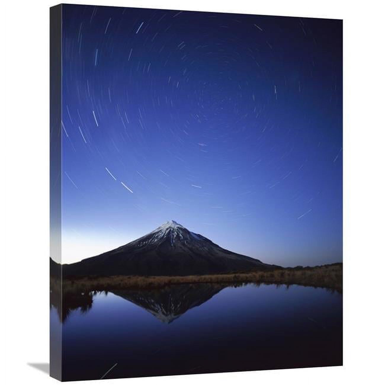 22 x 28 in. Star Trails Around the South Celestial Pole Over Mt ...