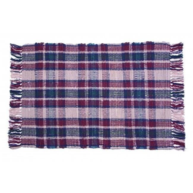 22 x 34 in. Chindi Rug, Country Check - Walmart.com