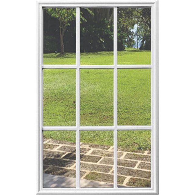 22 x 36 Entry Door Clear Glass Insert (9 Lite), White - Walmart.com