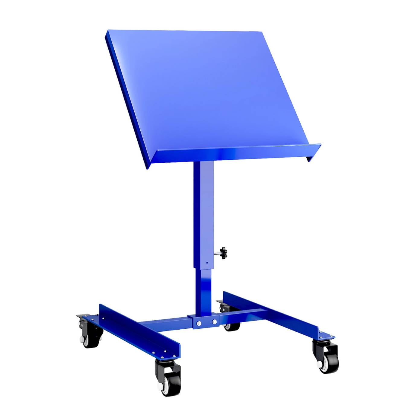 22"x21" Mobile Tilting Work Table with Friction Screw, 220lbs Capacity ...