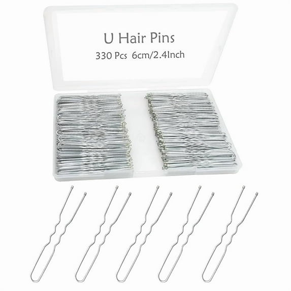 220 Count Mini Wavy 1.38 Inch Blonde Bobby Pins, Small Gold Hair Clips ...