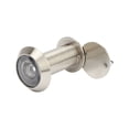 220 Degree Wide Angle Door Peephole, Metal Security Spy Hole, Satin ...