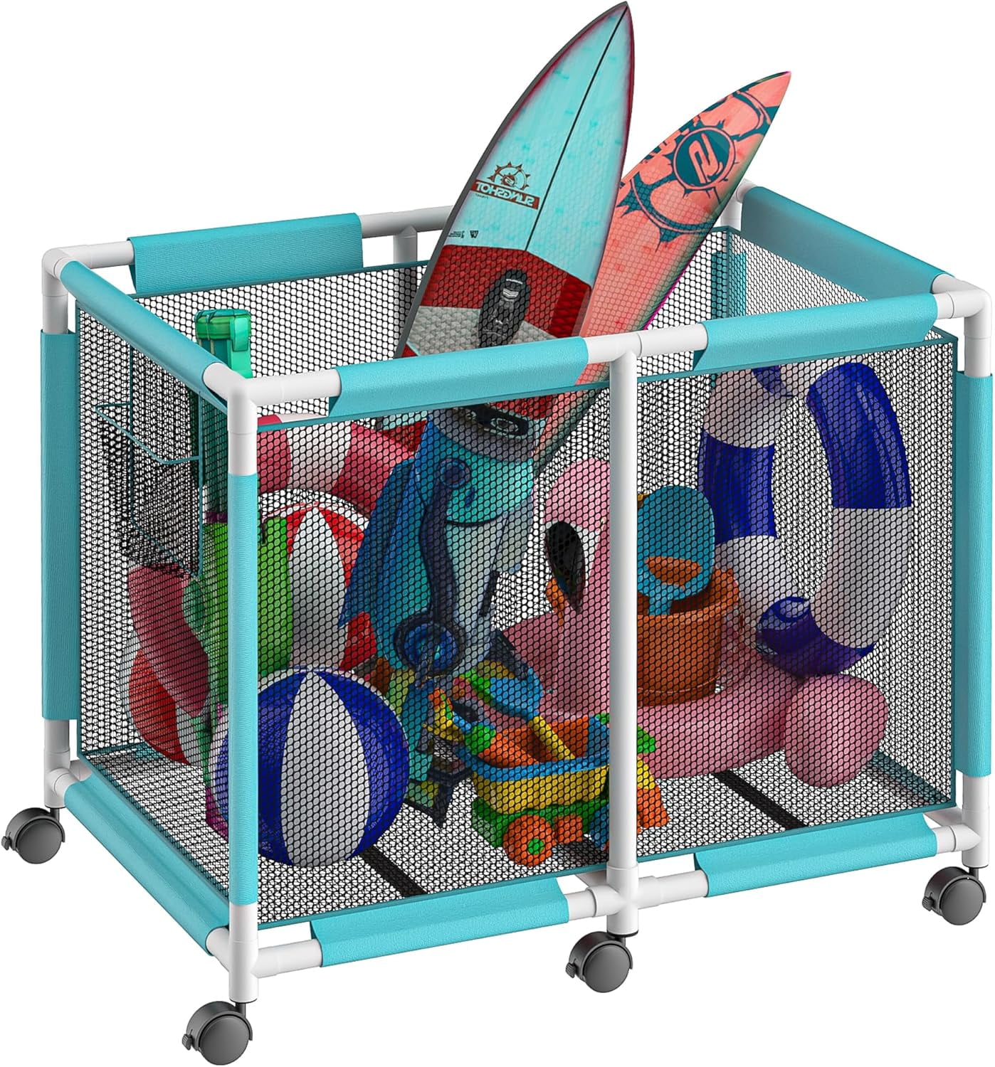 220 Gallon Gallon Extra Large Pool Storage Bin, Pool Toy Storage, Pool ...