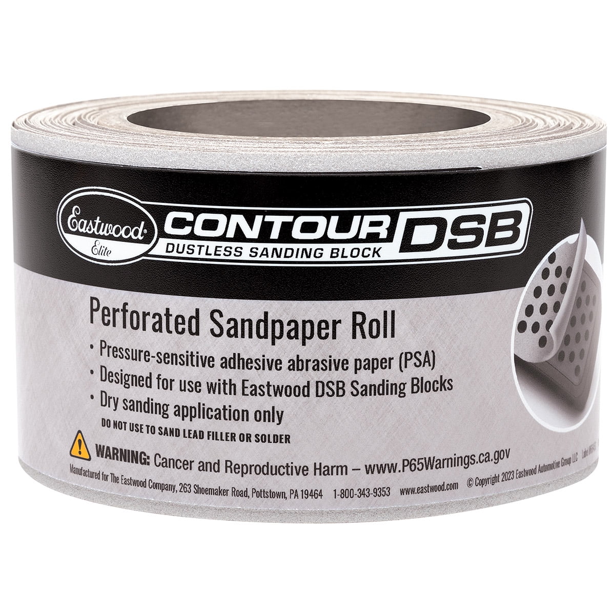 220 Grit PSA Sandpaper for Eastwood Elite Contour DSB Dustless Sanding ...