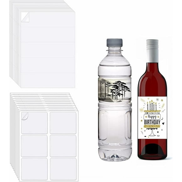 Printing Water Bottle Labels