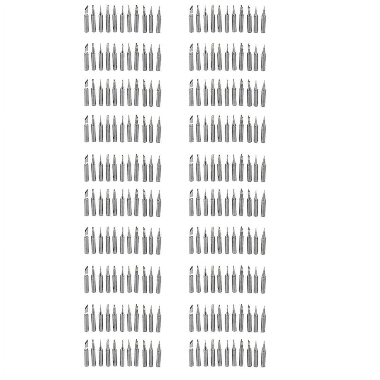 220 Pieces Soldering Iron Tips Kit 900M-T for Soldering Station Tool ...