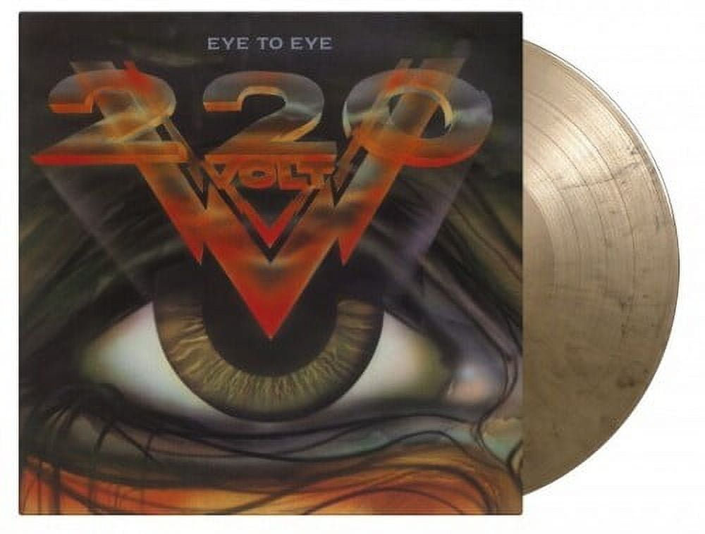 220 Volt - Eye To Eye - Limited 180-Gram Gold & Black Marble Colored ...
