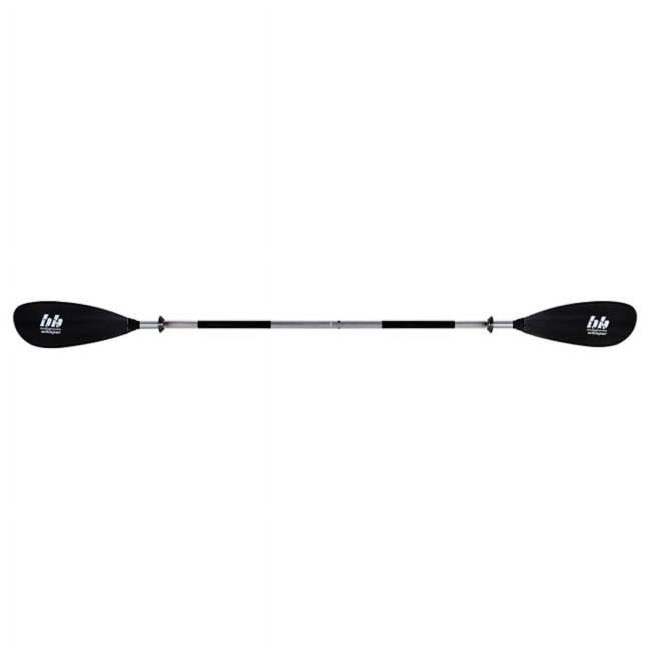 220 cm Whisper Snap-Button Kayak Aluminum Paddle, Black - 2 Piece ...
