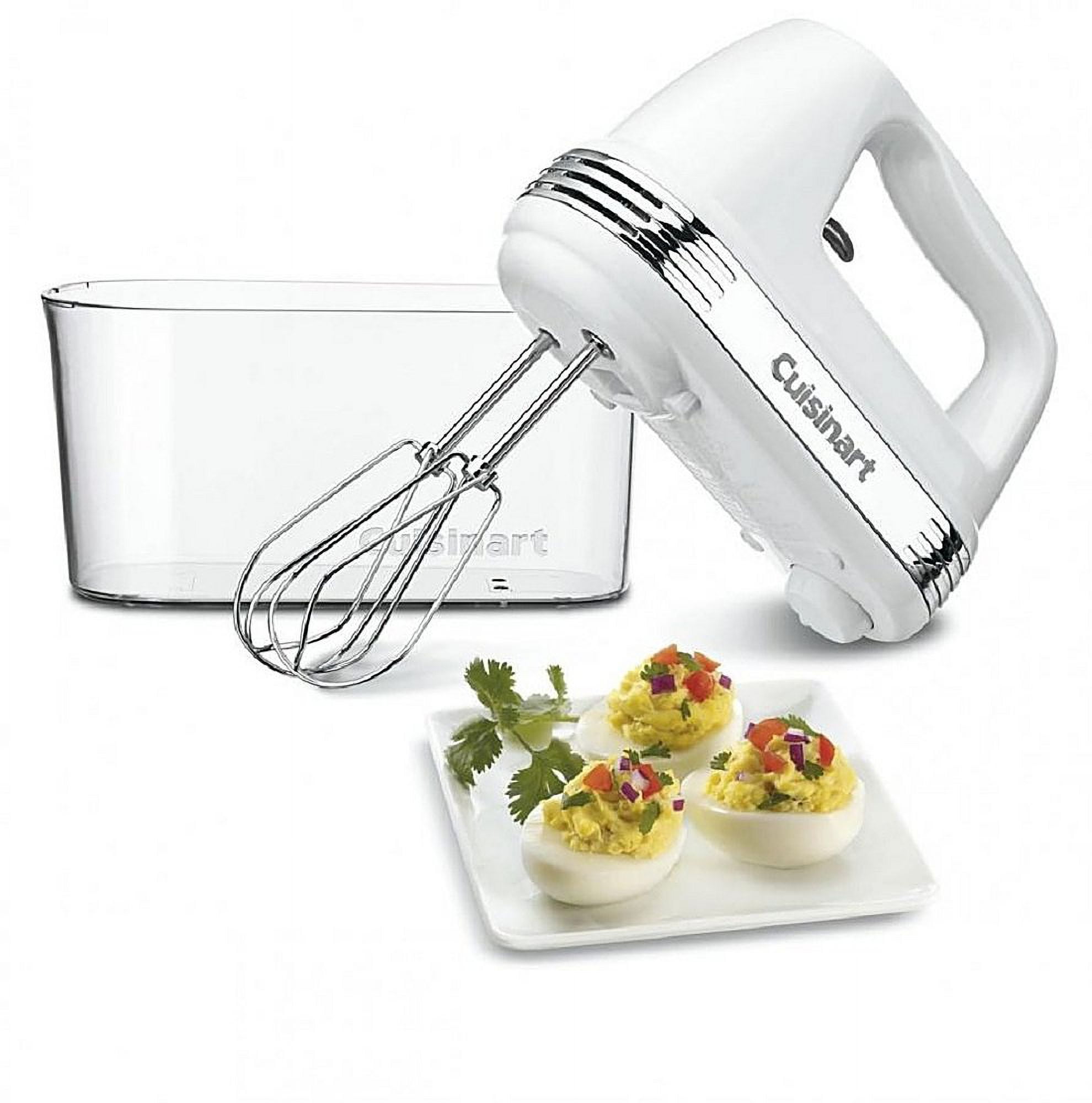 220 watts, 9 Speed Hand Mixer, 3 Low Mixing Speeds - White - Walmart.com