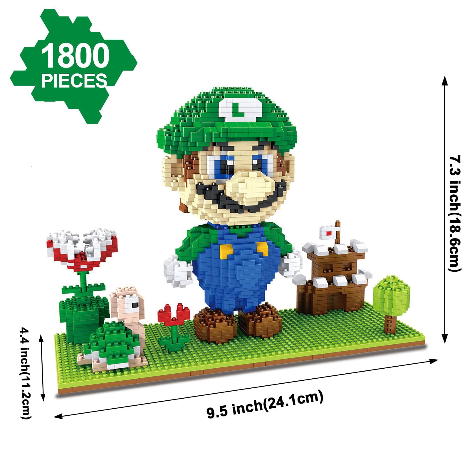 2200+ Pieces Mario Building Blocks Set for Kids, Adults - Classic ...