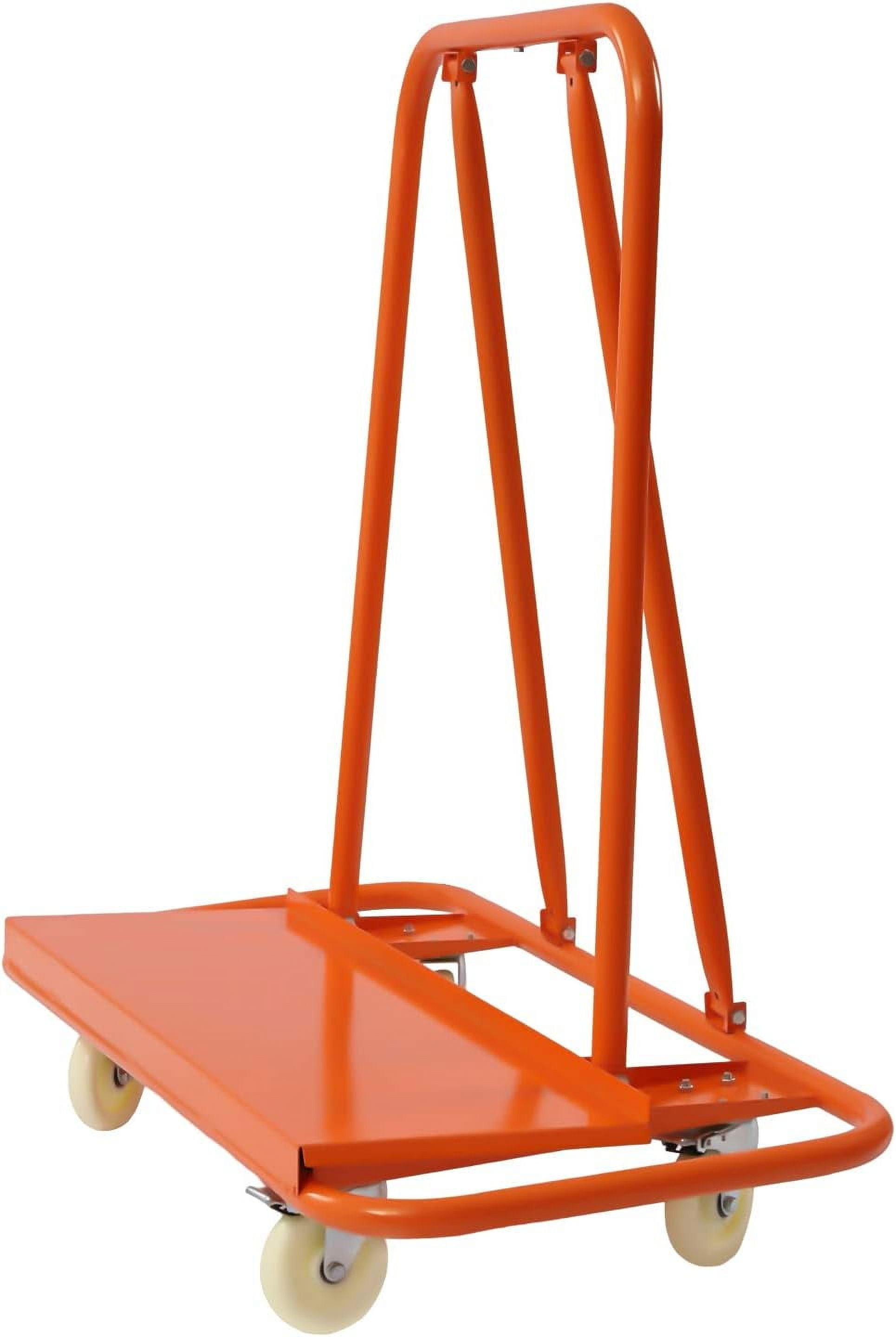 2200LBS Heavy Duty Panel Dolly Cart with 4 Swivel Wheels, Drywall Sheet ...