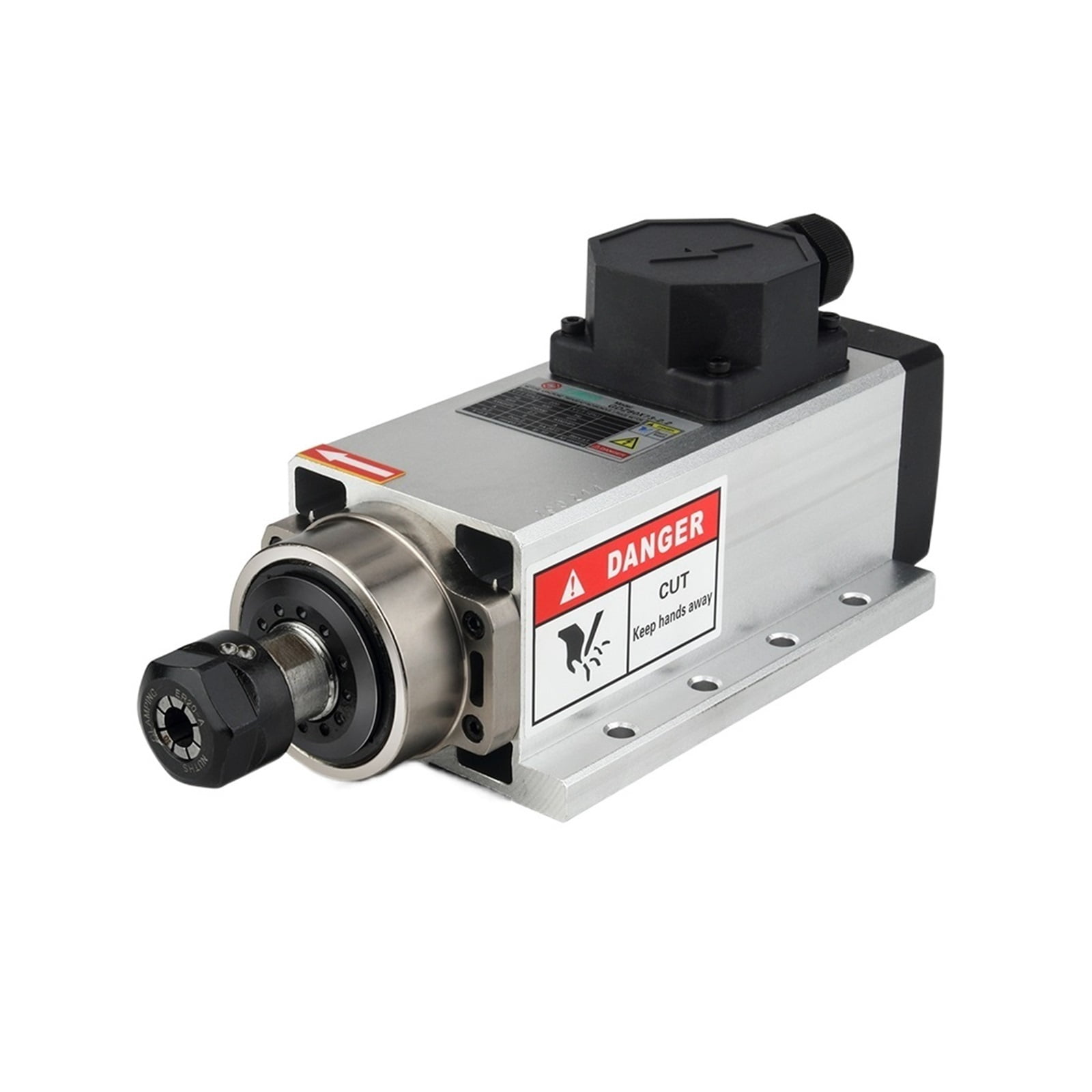 2200W/2.2kw Square 2.2kw Air Cooled Spindle Motor 2.2kw ER20 CNC ...