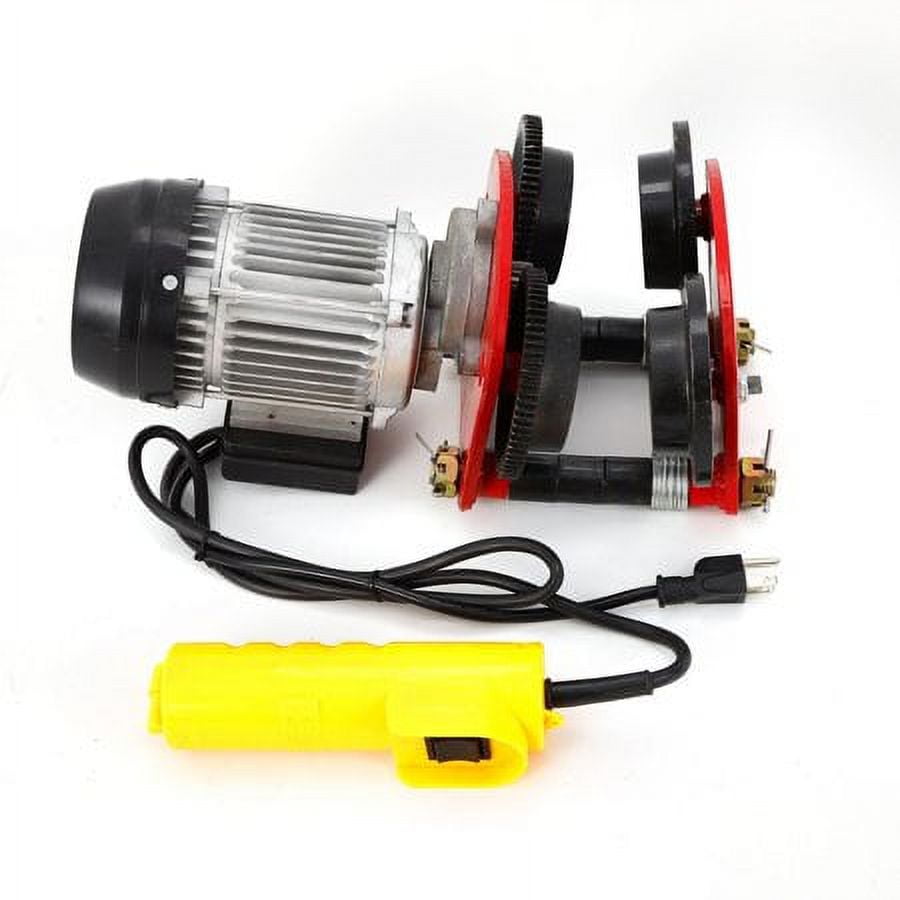 2200lb Electric Overhead Motor Winch Hoist Lift Garage Crane w/ Remote ...