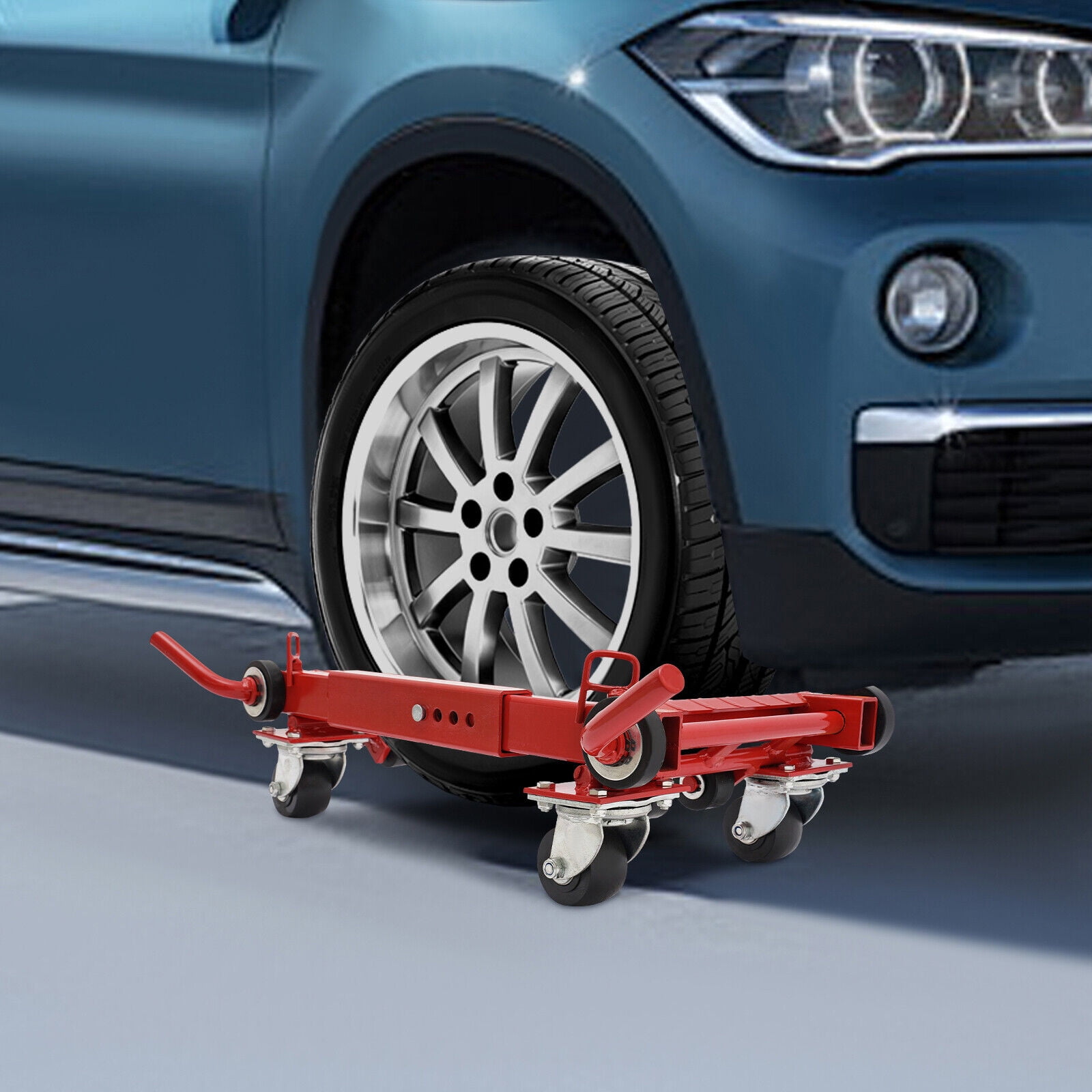 2200lbs Car Wheel Dolly Lever Wheel Dolly Vehicle Moving Dolly Jack ...