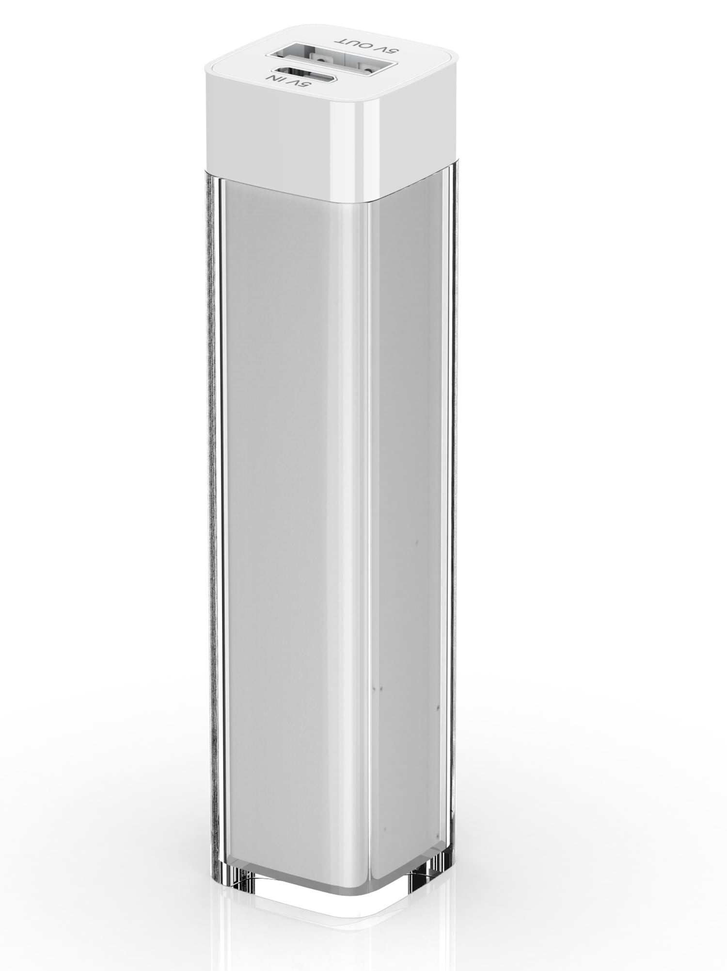 2200mAH Portable Power Bank Ultra-Compact Lipstick Charge with USB ...