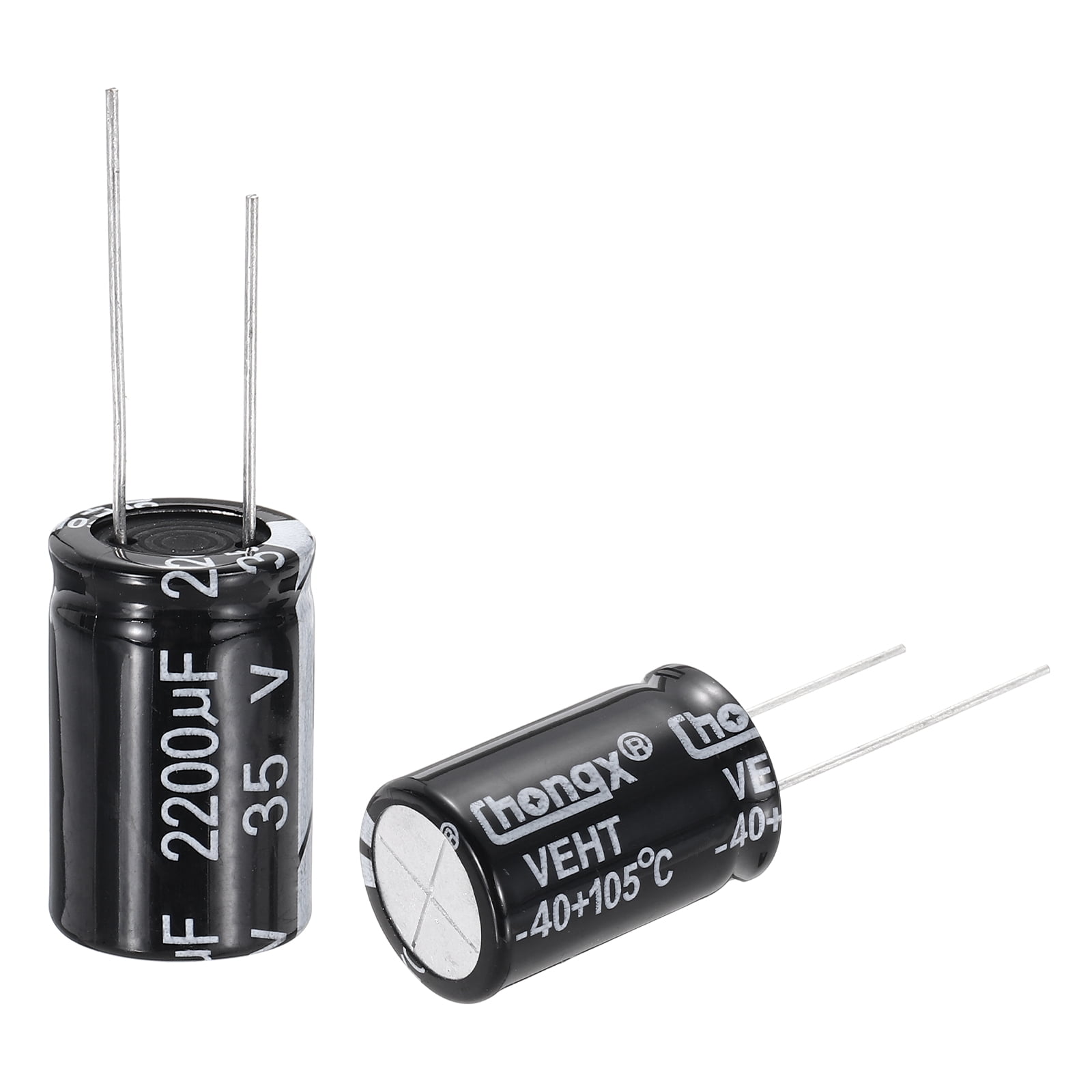 2200uF 35V 16x25mm Electrolytic Capacitor, Radial Aluminum Capacitors ...
