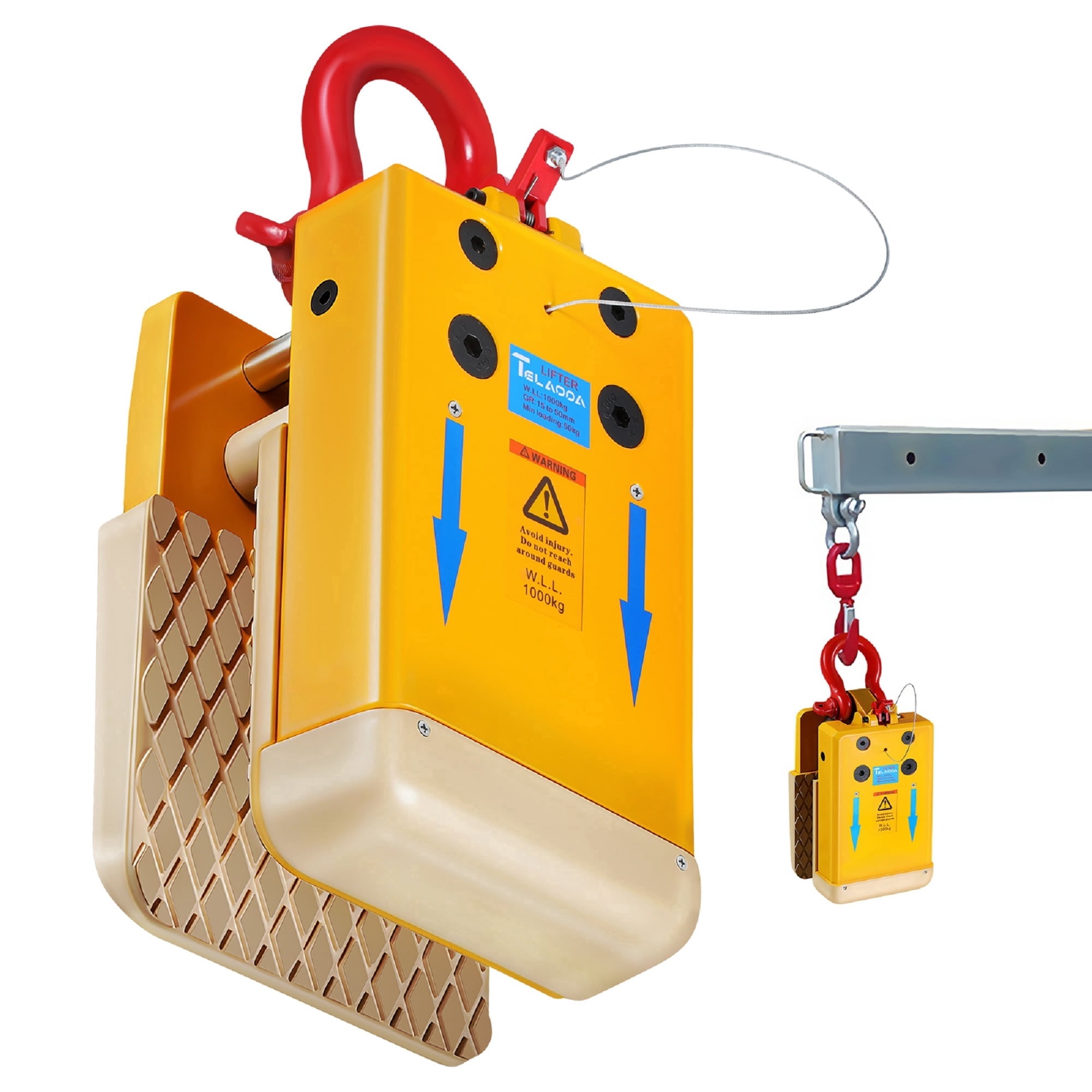 2204LBS Capacity Granite carrying clamps,stone panel carriers Lifting ...