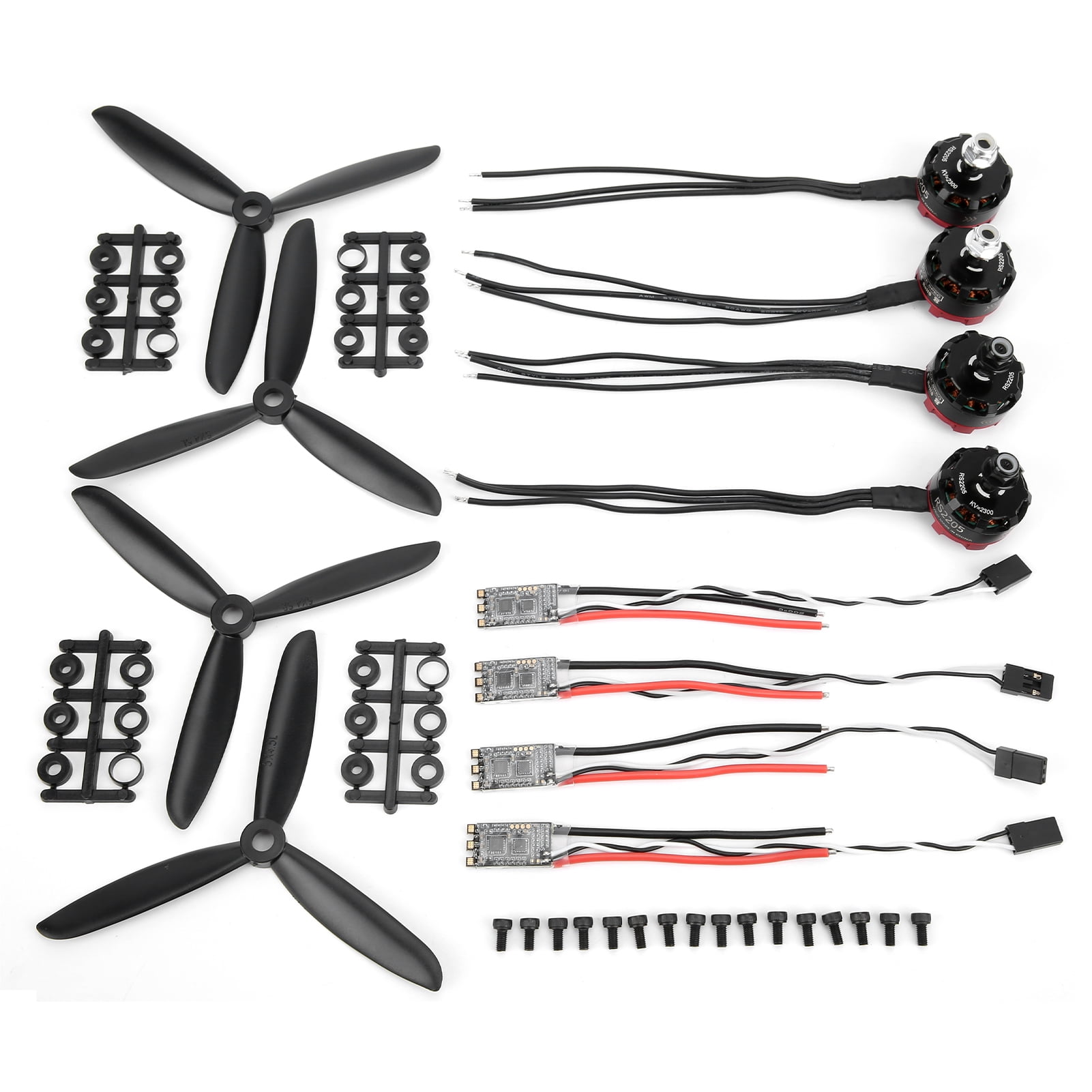 2205 Motor With 20A ESC Set, RC Brushless ESC Set Improve Performance ...
