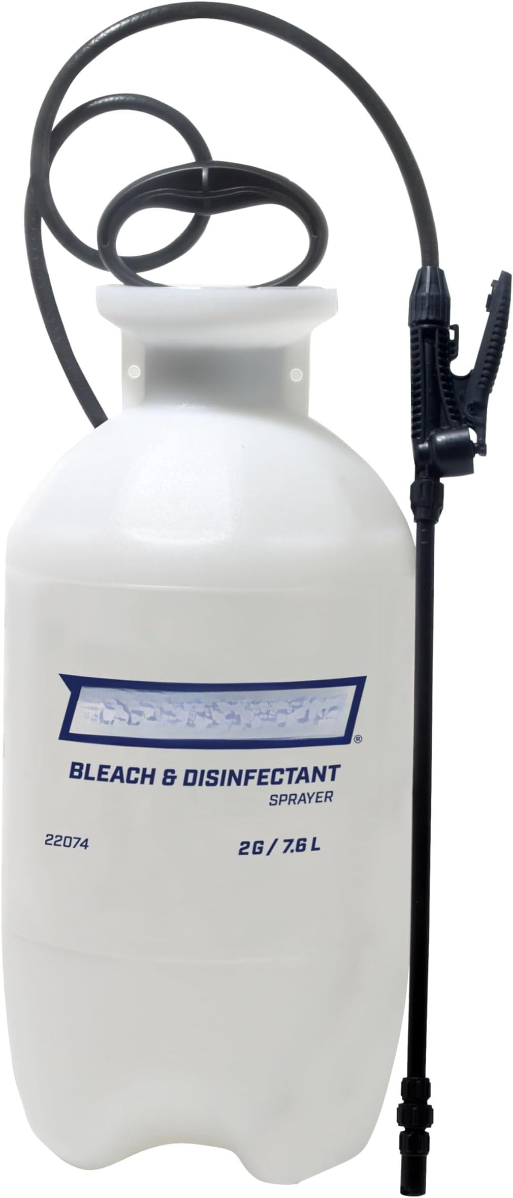 22074: The Disinfectant Bleach Pump Tank Sprayer, 2-Gallon, Adjustable ...