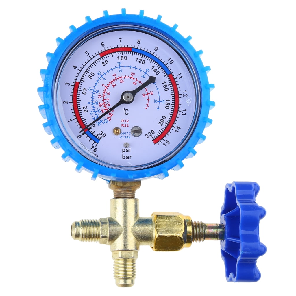 220PSI 500PSI Professional Air Conditioning Recharge Pressure Gauge ...