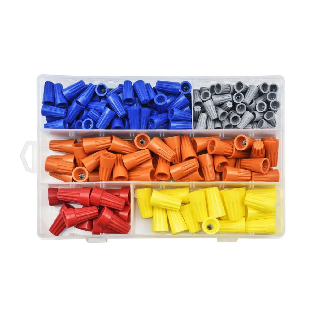 220Pcs Electrical Wire Connectors Screw Terminals Insulating Insert ...