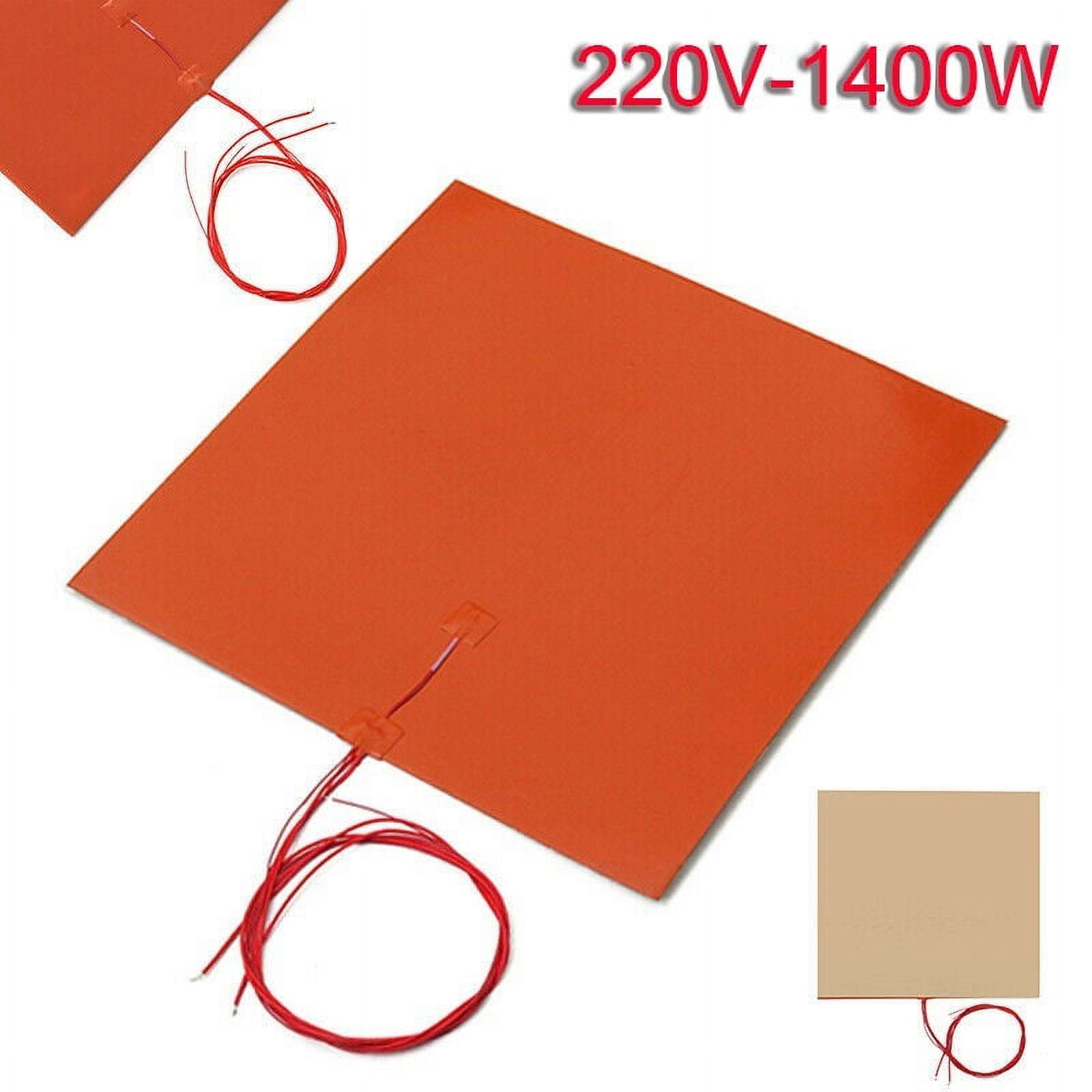 220V 1400W Silicone Heater Mat Car Fuel Engine Fuel Tank Tool Silicone ...