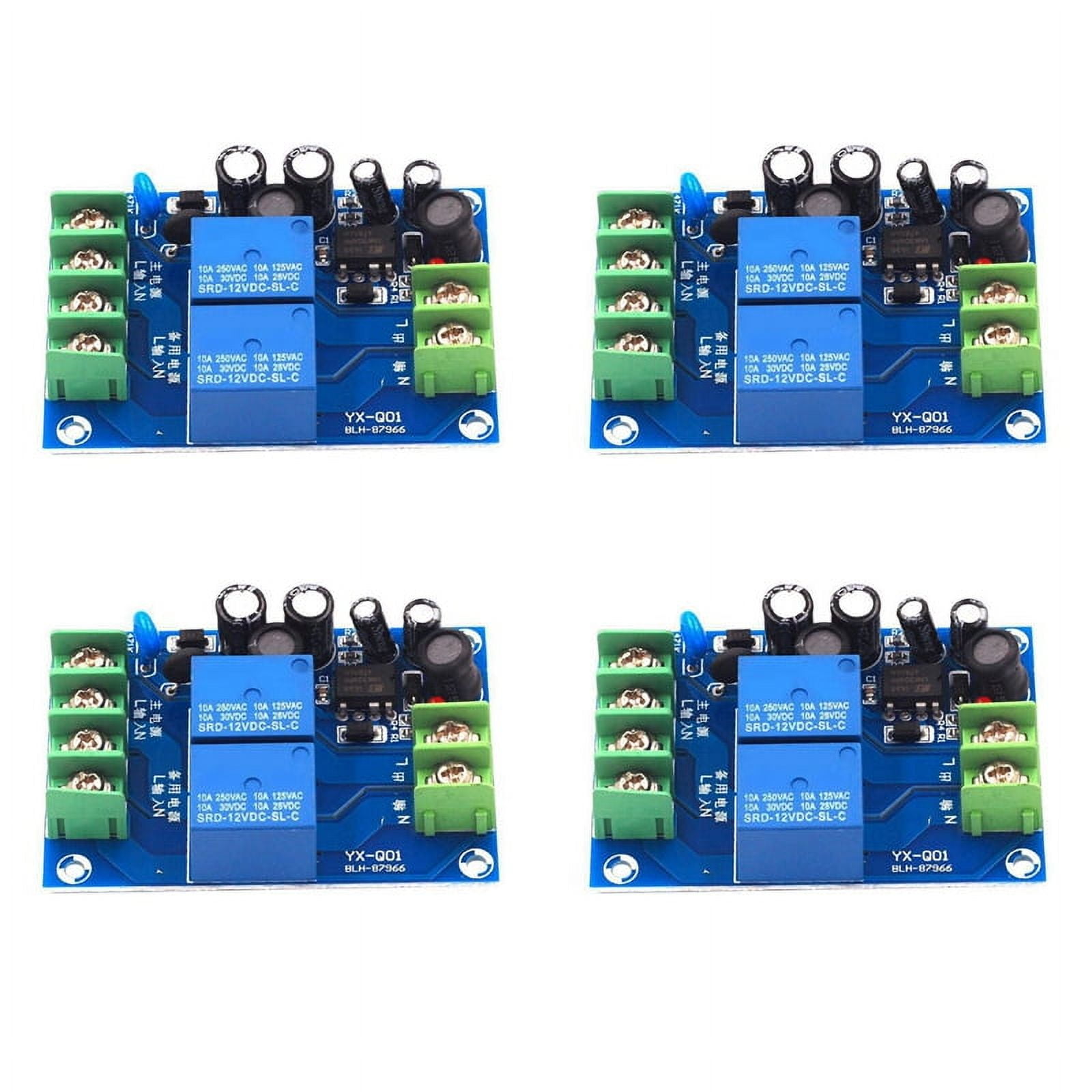 220V 2 Way Power Automatic Switcher 10A Dual Power Supply 2 in 1 Out ...