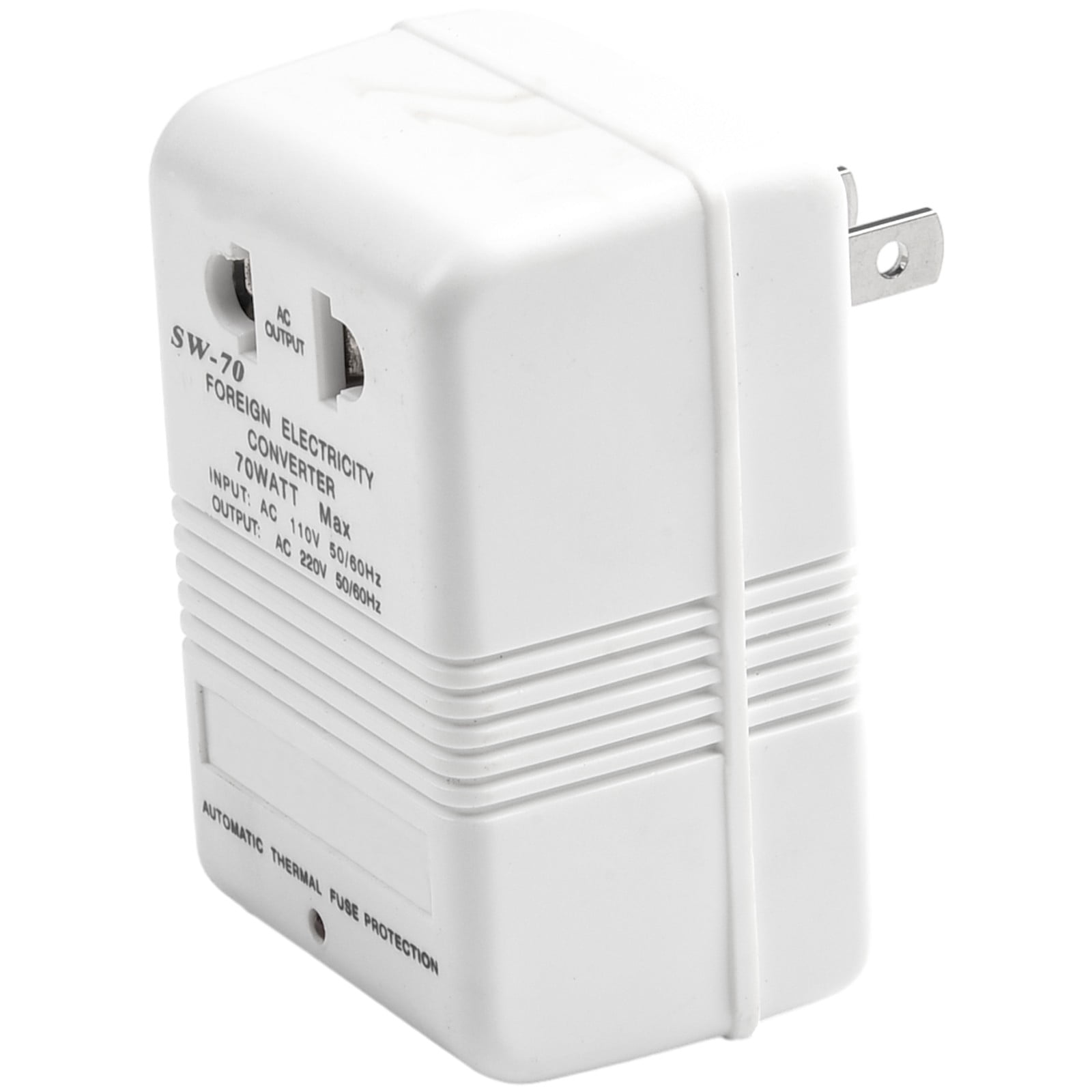 220V/240V To 110V/120V Step-Up Voltage Converter 70W Transformer Travel ...
