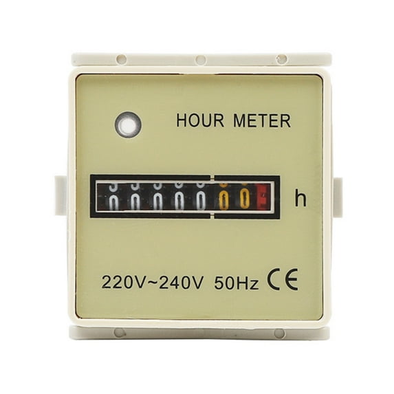 220V-240V Electronic Hermetic Counter Digital Hour Meter Gauge 220V ...