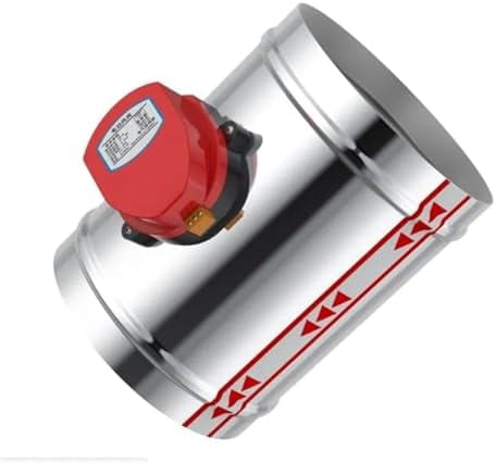 220V 24V 12V Stainless Steel 201 Damper Electric Air Valve Motorized ...