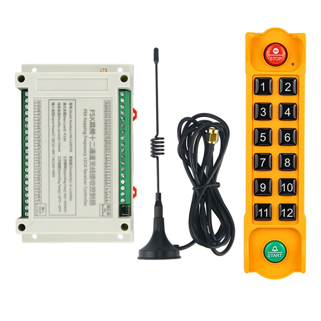 220V 380V 110V 12V 24V Industrial Remote Controller Switches Hoist ...