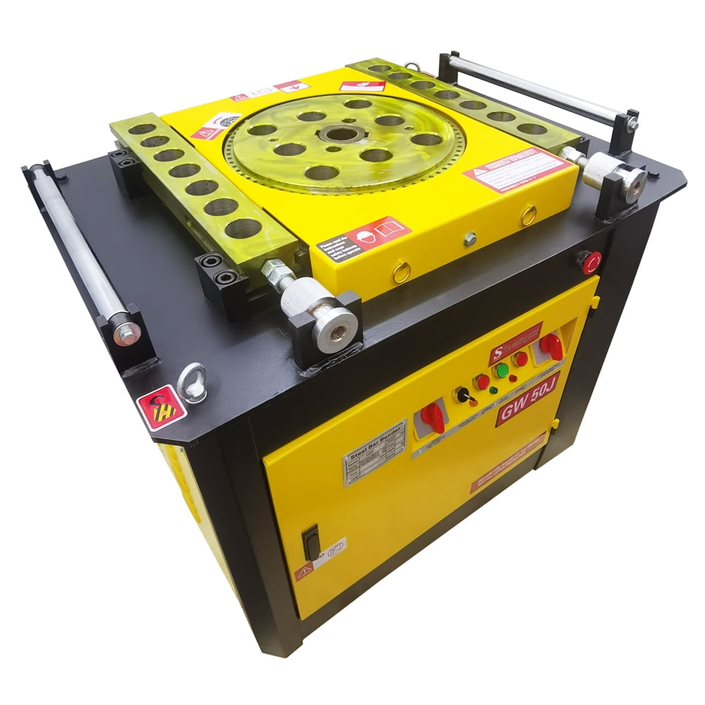 220V 4KW Automatic Rebar Bending Machine Electric Steel Bender for 1/4 ...