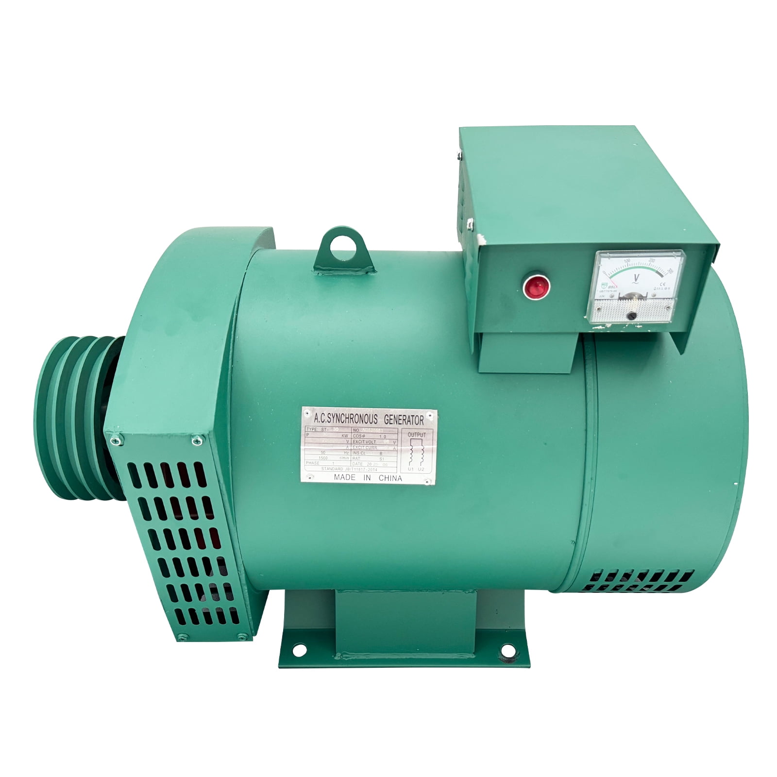 220V 50Hz Single-phase Pure Copper Diesel Generator With Carbon Brush ...