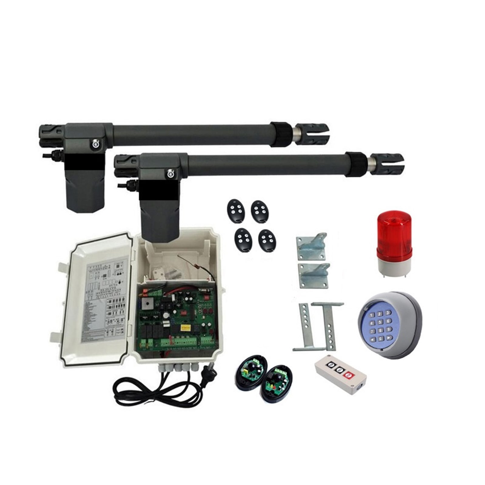 220V AC Electric Linear Actuator 400kgs Engine Motor System Automatic Swing Gate Opener ...