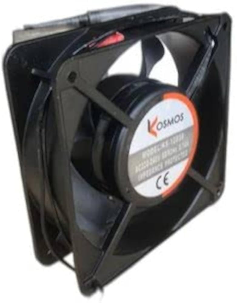 220V AC Power Cooling Fan 475 47515 Axial alluminum Black Fan For ...