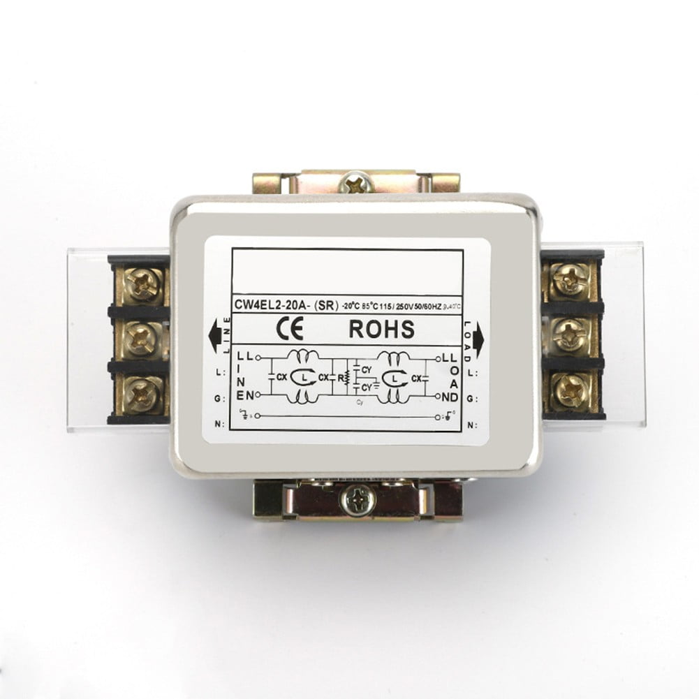 220V bipolar terminal block for EMI purification power filter CW4L2 ...