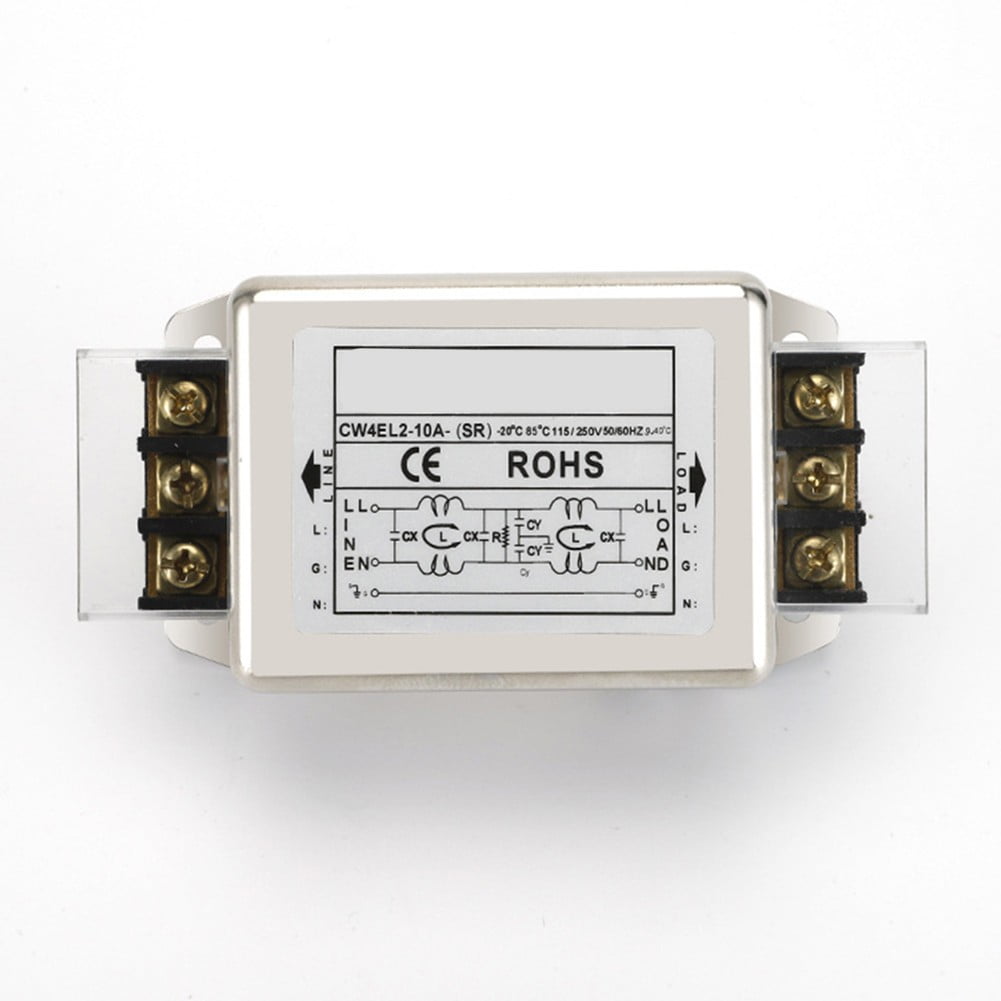 220V Bipolar Terminal Block for Emi Purification Power Filter Cw4L2 ...