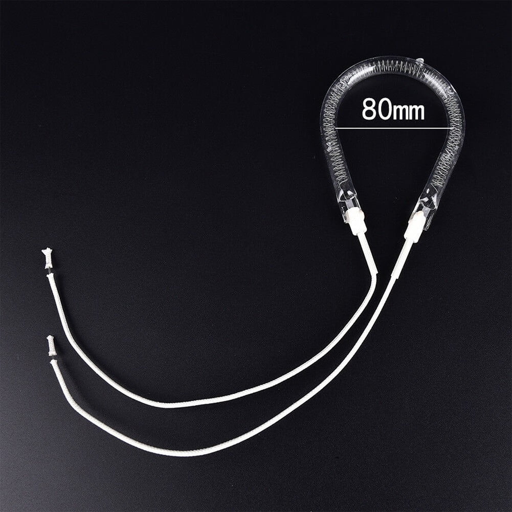 220V Black Clear Quartz Tungsten Wire 900-1000W Replacement Heating ...