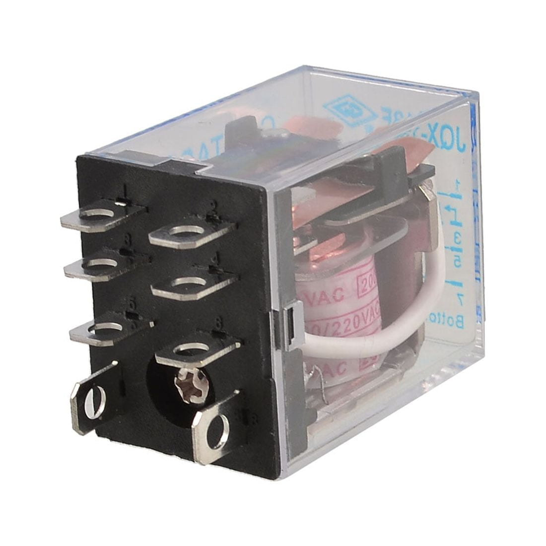 220V Coil 10A 240VAC 28VDC DPDT Electromagnetic Power Relay JQX-13F2Z ...