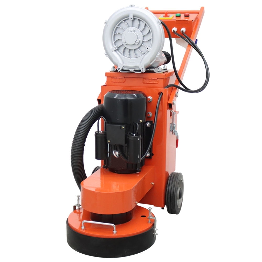220V Concrete Ground Grinder Hand-push Dust-free Terrazzo Ground ...