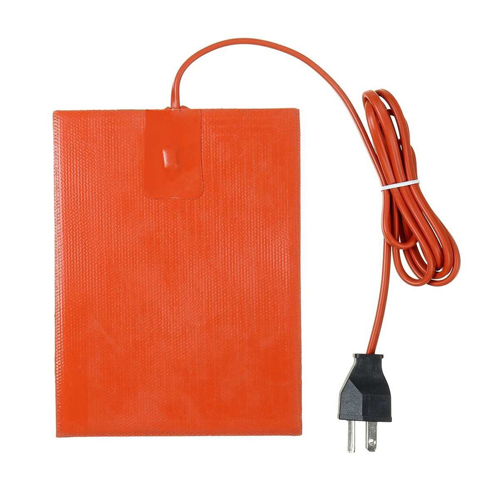 220V Constant Temperature Pad SiliconeRubber Pad 9x13cm for Fuel Tank ...
