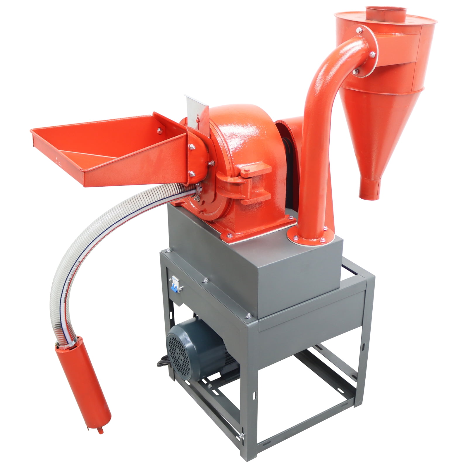 220V Corn Grinder Maize Milling Machine Hammer Mill Crusher Machine for ...