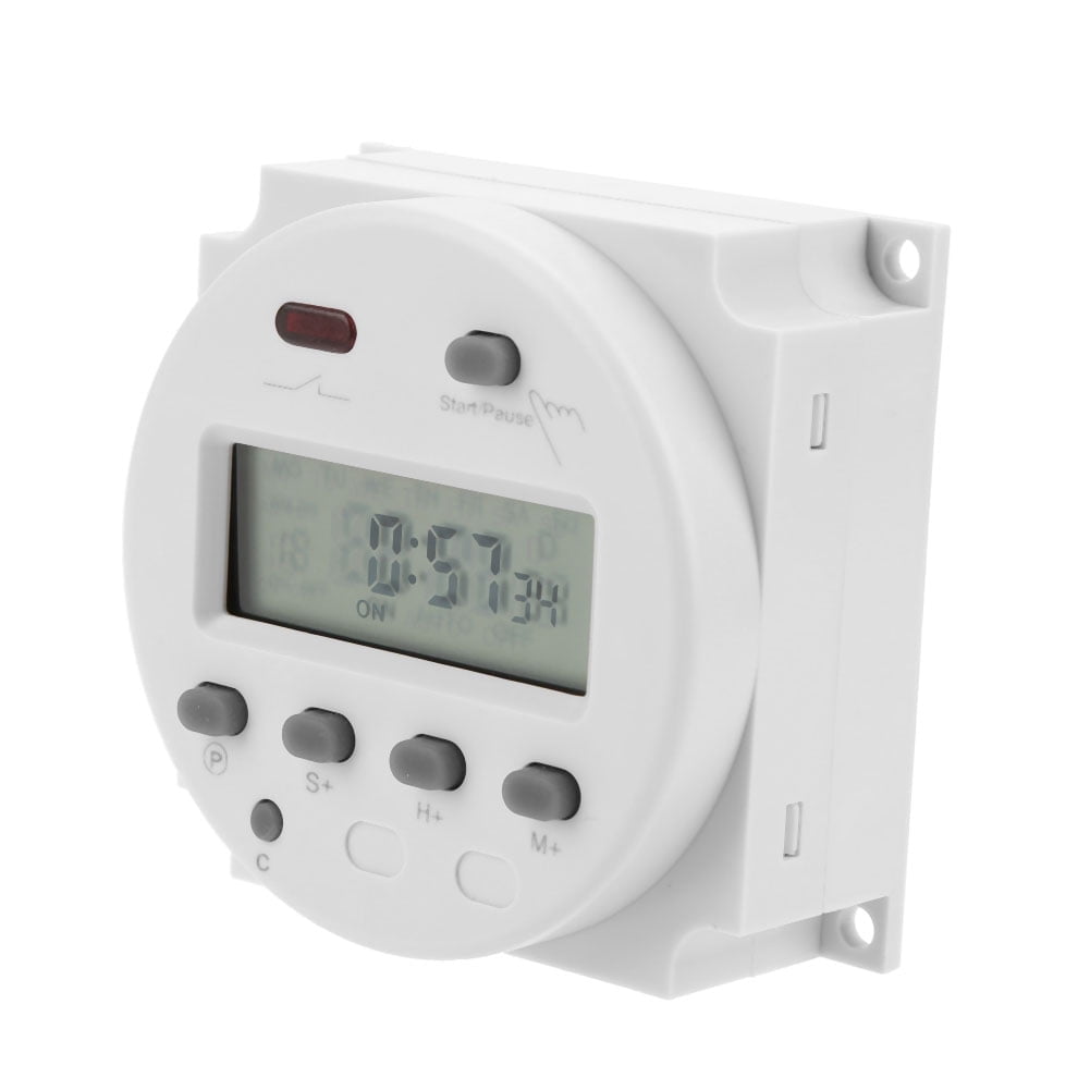 220V Electric Countdown Switch for Cycles & Time Control LCD Digital Timer - Walmart.com