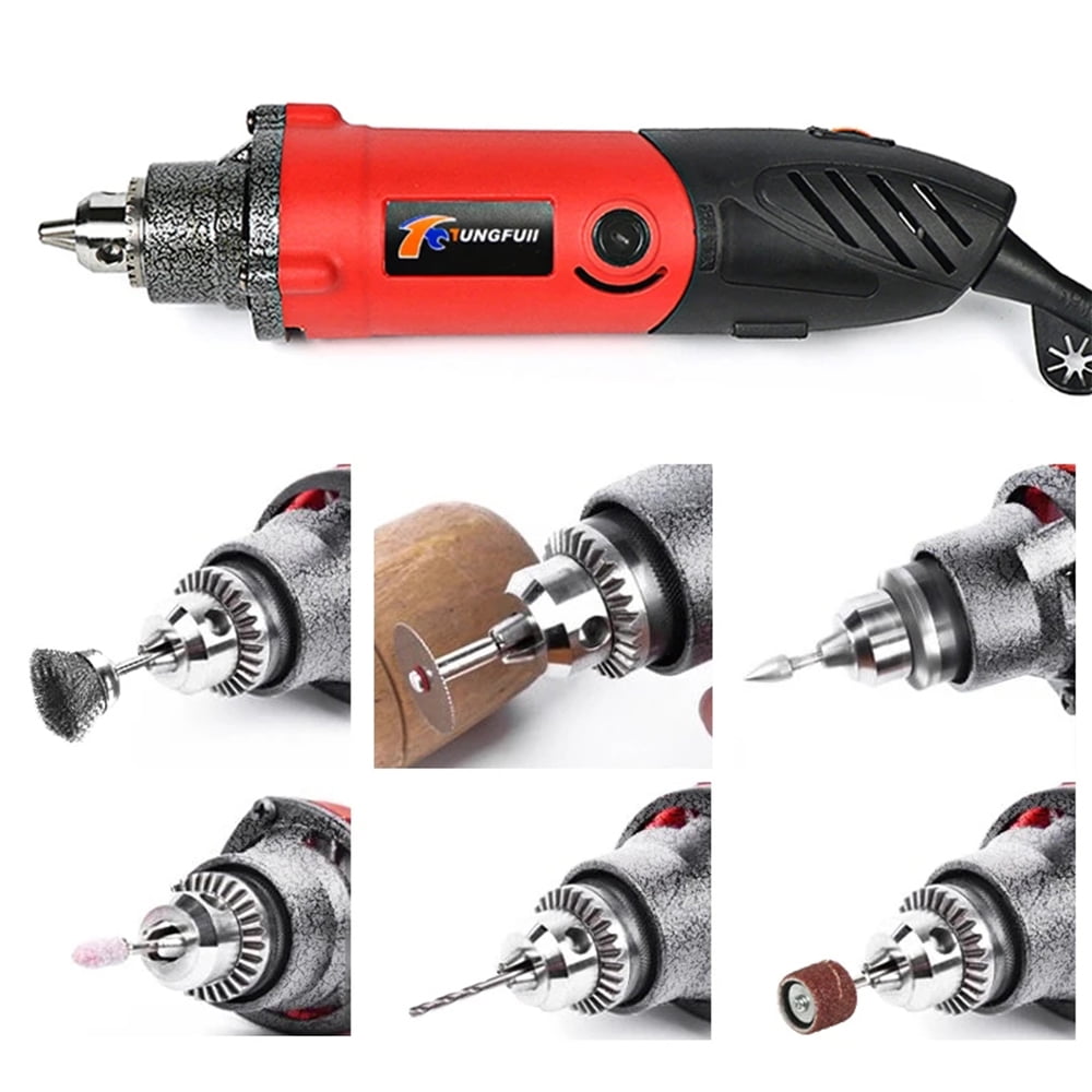220V Electric Drill Engraving Drill Handheld Drill Engraving Tools Mini ...